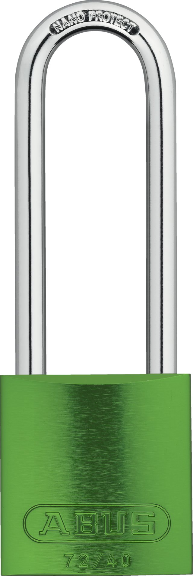 ABUS Aluminium Padlock 72/40HB75 green